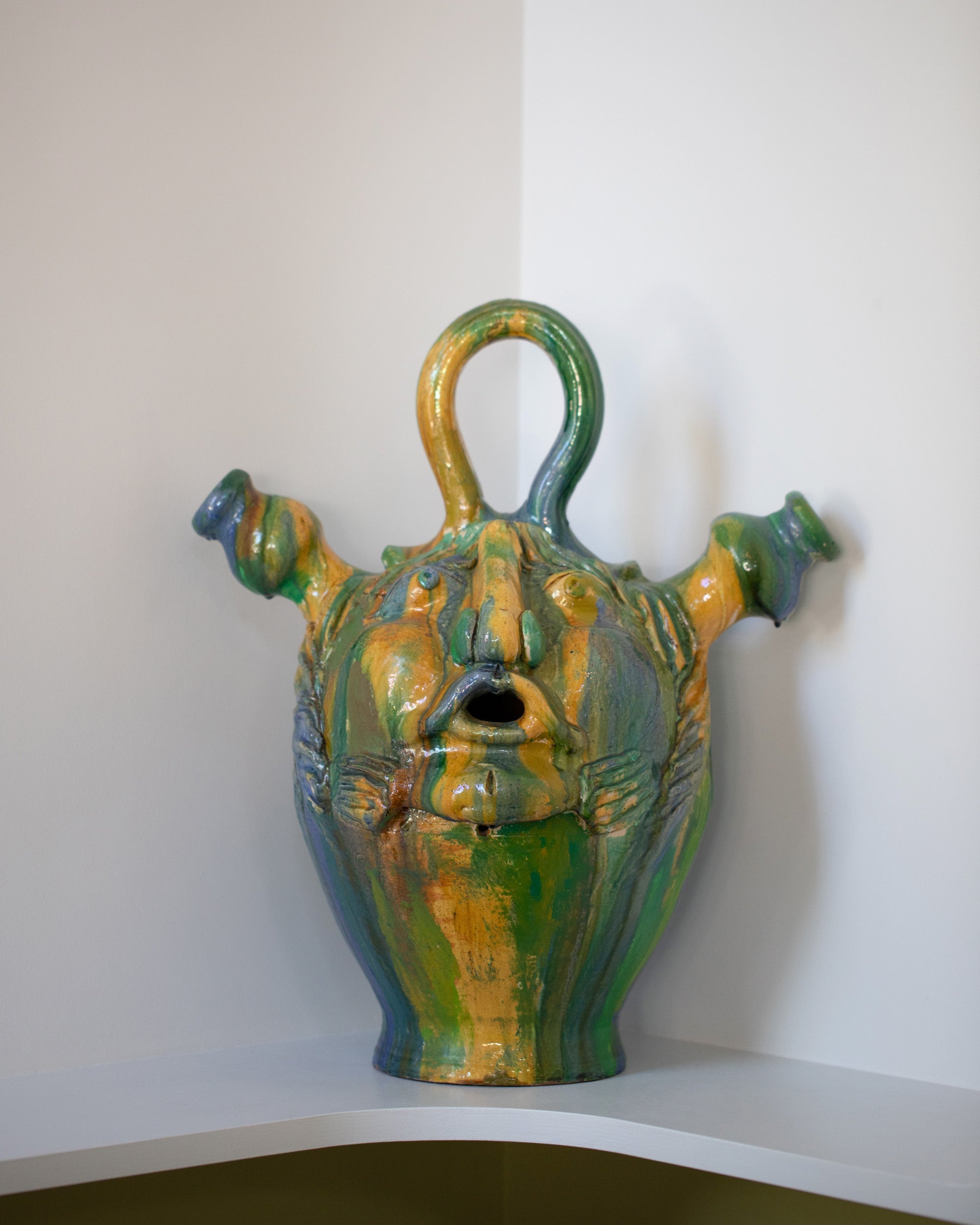 Apotropaia | Large Head Flask | Mociun