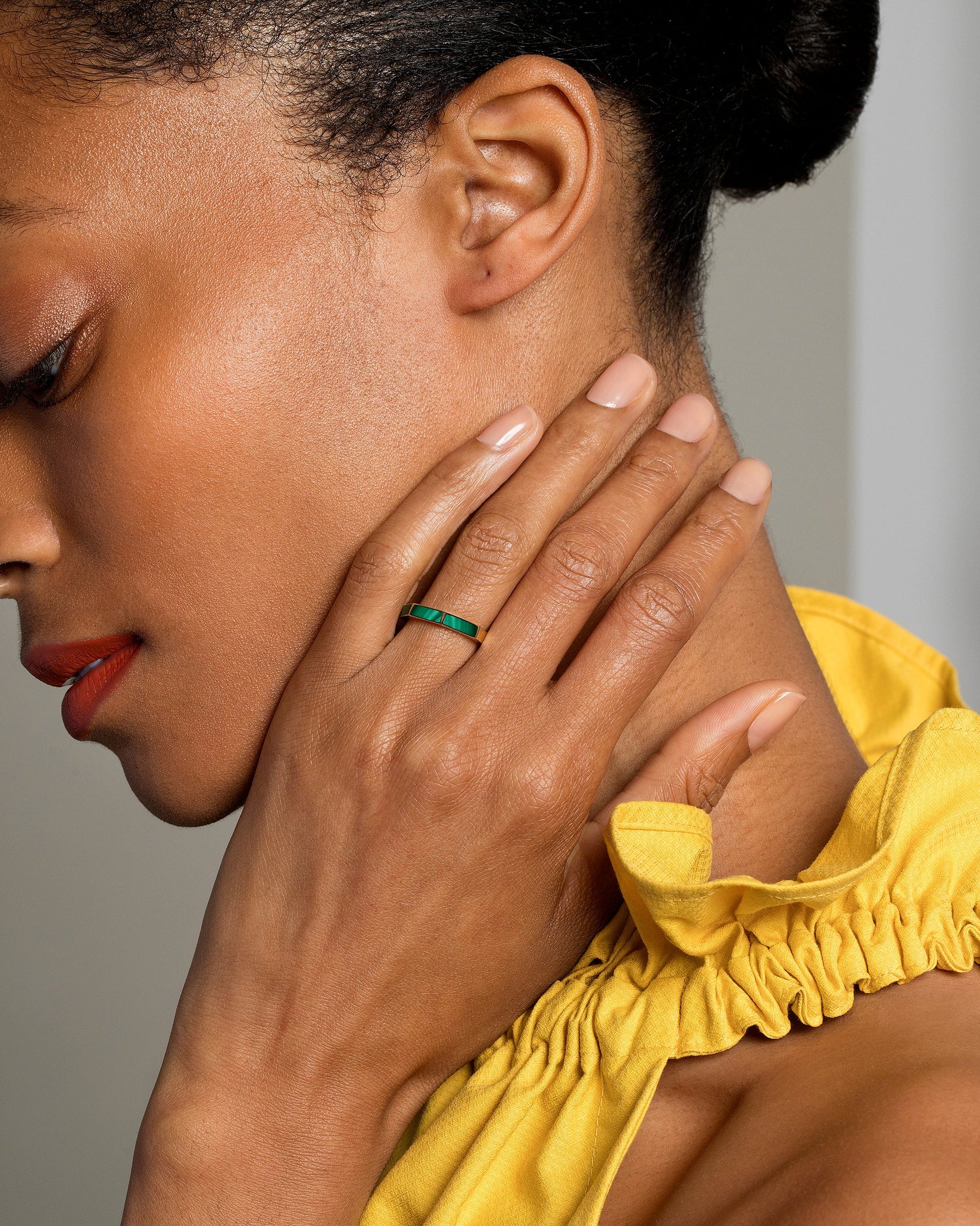 Segmented Half Hoop Band | Mociun