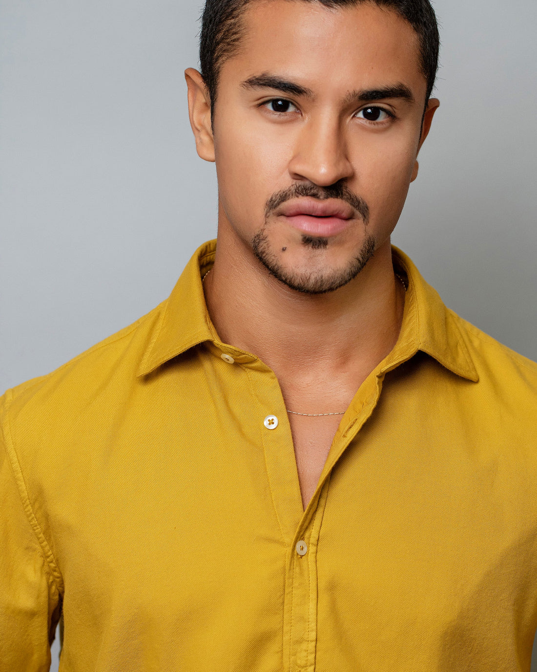 Petite Pinched Loop Chain Necklace | Mociun